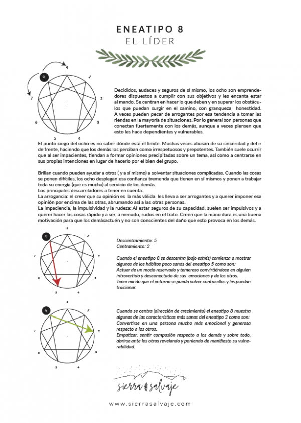 El eneagrama y los 9 tipos de personalidad - Sierra Salvaje